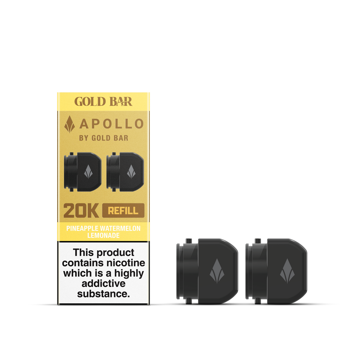 Apollo - Pineapple Watermelon Lemonade - Refill Containers – Gold Bar Vapor