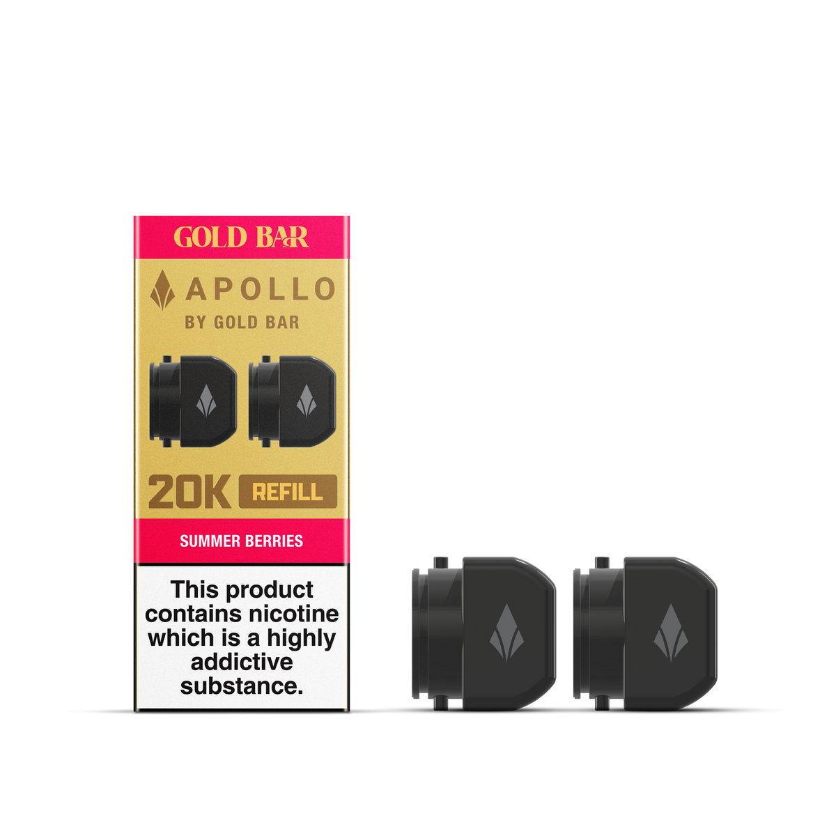 Apollo - Summer Berries - Refill Containers – Gold Bar Vapor